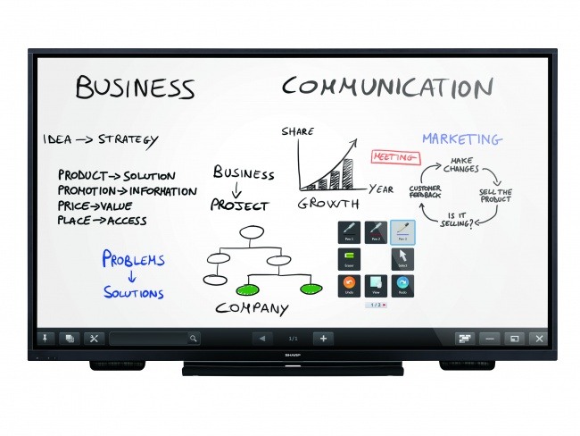 Sharp launches 4K BIG PAD InGlass™ display at ISE 2019