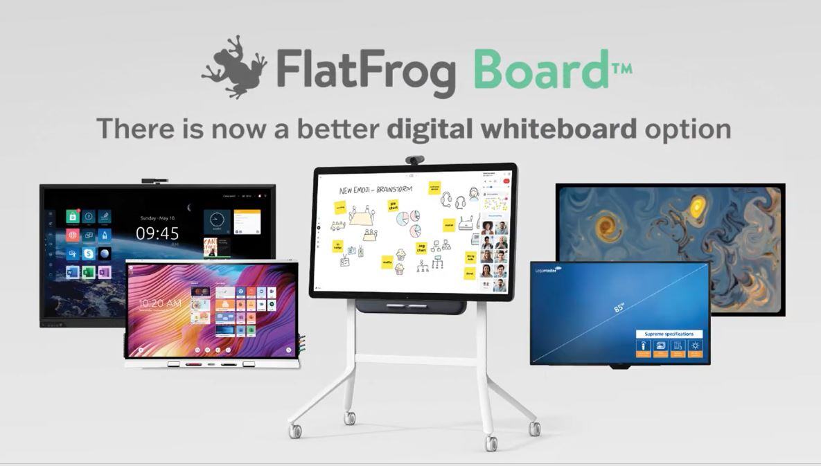 FlatFrog Board - As intuitive as a traditional dry-erase whiteboard